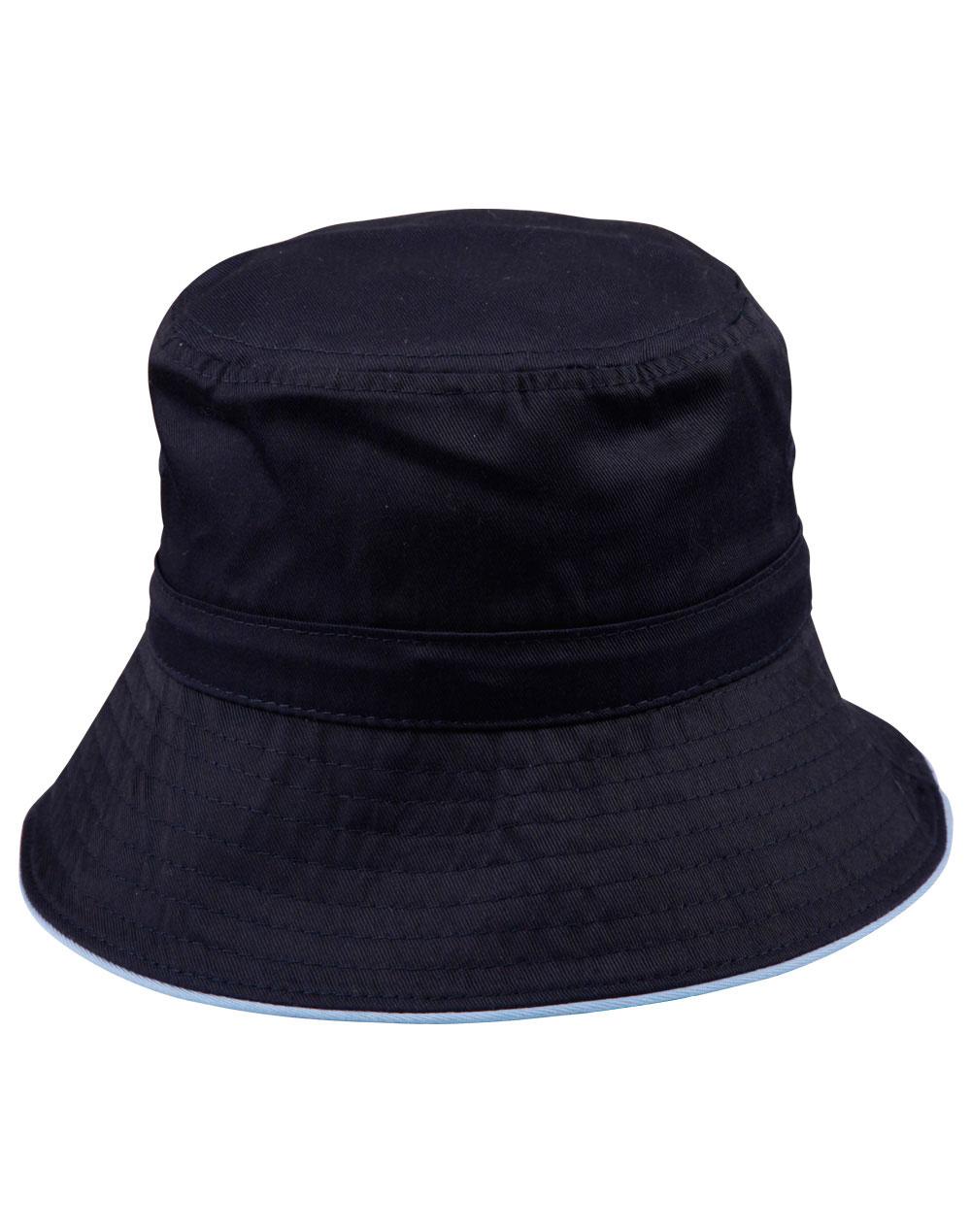 H1033 Bucket Hat With Sandwich & Toggle